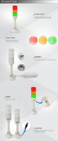 China Space Saving Foldable 3 Color Warning Light ONN-M4K 5 Color LED Signal Tower With Buzzer For CNC for sale