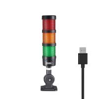 China ONN-M4 USB 5V Signal Lights RYG Wwarning Light With Buzzer For CNC Lathe for sale