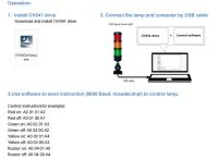 China ONN-M4 USB 5V Signal Lights RYG Wwarning Light With Buzzer For CNC Lathe for sale
