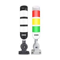 China ONN-M4-50S 3 Layer LED Signal Tower Light With Folding Base Multi Color Wide Voltage DC24V For Industrial Equipment for sale