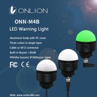 China ONN M4B Hemispherical Tri Color Warning LED Indicator Light RGB 30/50/70/90mm for sale