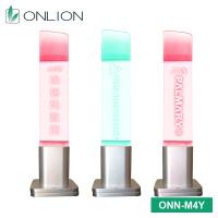 China ONN-M4Y Three Color IP43 DC24V Acrylic Machine Warning Light With Buzzer for sale