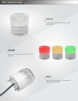 China ONN-M4D Smart LED Stack Light With Steady Flash Buzzer For Warehouses for sale