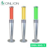 China ONN-M4S-Y Industrial LED Flashing Alarm Lamp Single Layer Signal Tower Lamp With Buzzer for sale