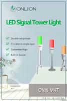 China AC220V DC24V 12V LED Stack Light With Buzzer Alarm Green Blue Stack Light for sale