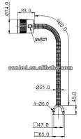 China ONN-M3S Flexible Gooseneck LED Work Light 4.5V - 265V AC/DC COB CNC LED Light for sale
