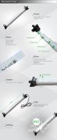 China ONN-M9C IP67 Waterproof LED Work Light DC24V 500mm Industrial Work Light For Workshop for sale