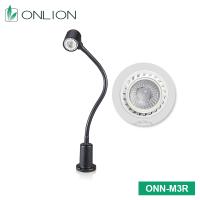 China ONN-M3R Aluminum Flexible Gooseneck LED Lamp LED Work Light Magnetic Base For CNC Machine for sale