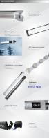 China DC24V Aluminum LED Machine Work Light Waterproof CNC Machine Lighting For Lithium Battery Industry for sale