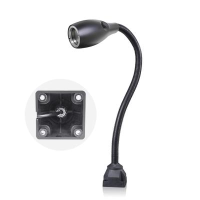 China Waterproof IP65 Industrial LED Gooseneck Lamp 3.8W Low Voltage Long Gooseneck Light for sale