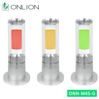 China ONN M4S-G Industrial LED Beacon Light With RYG Flash Steady Function IP40 Protection For Automation Assembly Line for sale