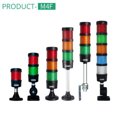 China ONN-M4F Modular LED Stack Light With DIP Switch Adjustable Flash Buzzer For CNC Automation for sale