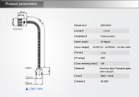 China ONN M3W LED Adjustable Gooseneck Light Flexible Gooseneck Work Lamp For CNC / EDM Machines for sale