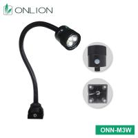 China ONN M3W LED Adjustable Gooseneck Light Flexible Gooseneck Work Lamp For CNC / EDM Machines for sale