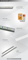 China ONN-X1B IP50 Walk In Cooler LED Light Waterproof 2835 SMD LED Freezer Room Lighting for sale