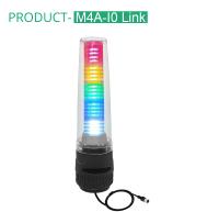 China ONN-M4A IO Link Stack Light 7 Colors 6W Smart LED Warning Light M12 Plug Foldable Base for sale