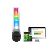 China ONN-M4A IO Link Stack Light 7 Colors 6W Smart LED Warning Light M12 Plug Foldable Base for sale