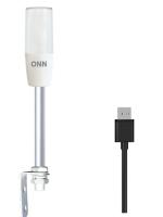China ONN-M4T RS485 Serial Control Tower Light DC24V RYG / RGB LED Warning Light for sale