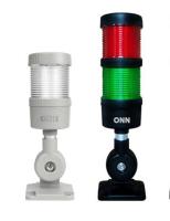 China DC12V 36V LED Signal Tower Light RYG Foldable With >90dB Buzzer Steady Flash for sale