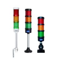 China DC12V 36V LED Signal Tower Light RYG Foldable With >90dB Buzzer Steady Flash for sale