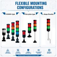 China ONN‑M4F‑USB Modular USB Signal Tower Light RYGBW Software Control Stack Light 1‑5 Layers For Inspection Automation Equipment for sale