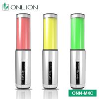 China ONN‑M4C Single‑Layer RYG LED Signal Tower Light >95dB Buzzer DC12V DC24V AC100‑240V Warning Light For CNC Automation for sale