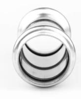 China Custom SS304L SS316L Water Pipe Socket PN25 Press Fit Socket for sale