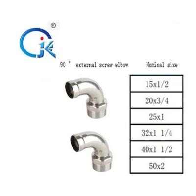 China Carbon Steel Press Fitting DN20 90 Degree Elbow Male Female 2Mpa for sale