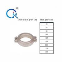 China Rigid Stainless Steel Grooved Fittings and Couplings DN50-DN300 350PSI 2 Year Warranty for sale
