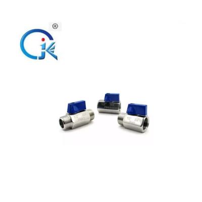China 304 Stainless Steel Angle Valve 3/8 Inch Female x Male Mixer Water Valve for Water Filter Connection for sale