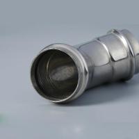 China Stainless Steel 45 Degree Grooved Elbow DN50-DN300 2Mpa Fire Pipe Fitting for sale