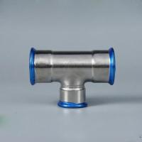 China DN20 - DN108 Stainless Steel Press Fittings For Fire Piping System for sale