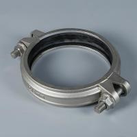 China Stainless Steel 304 Rigid Grooved Coupling DN50-DN300 350PSI Fire Fighting Fittings for sale