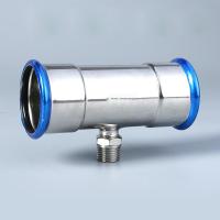 China DN15-DN108 Stainless Steel Pipe Coupling Press Fit Pipe Eco Friendly for sale
