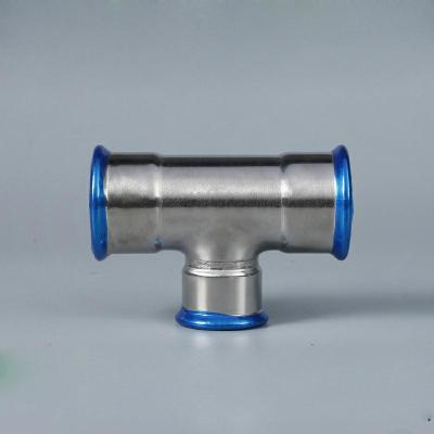 China Forged M Profile Press Fittings DN20 Nickel White Plumbing Pipe Fitting for sale
