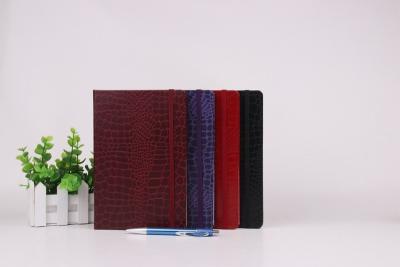 China Leatherette paper hard cover mounting notebook for sale