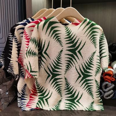 China High-End Elegant Plus Size Casual Batwing Sleeve T-Shirt Printed Neck Irregular Design Light Luxury Summer Top Polyester Knitted for sale