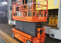 China Mobile Scissor Type Aerial Work Platforms 6 Meters Height for sale