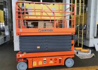 China Mobile Scissor Type Aerial Work Platforms 6 Meters Height for sale