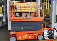 China Self Moving Aerial Work Platforms Scissor Type Height 8 Meters for sale