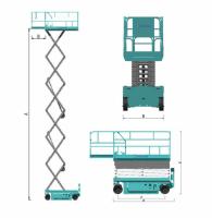 China Indoor Outdoor Aerial Work Platforms For Transportation for sale