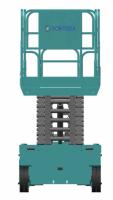 China Outdoor 12 Meters Height Mobile Aerial Work Platforms Scissor Type for sale