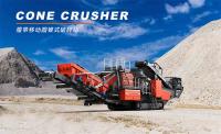 China 300 T/H Crawler Mobile Cone Crusher With Lamination Technology for sale