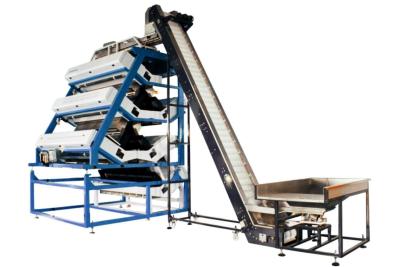 China High Precision Tea Colour Sorter Four Layer ， Multi Use Optical Sorting Machine for sale