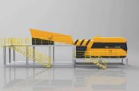 China Large Capacity Ore Color Sorter Coal X Ray Sorting Machine Low Energy Consumption for sale