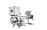 China Wet Food / Vegetable Color Sorter Fruit Sorting Machine Remote Control for sale