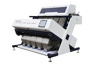 China High Stability Peanut Color Sorter Machine 5 Chute Intelligent Identification for sale