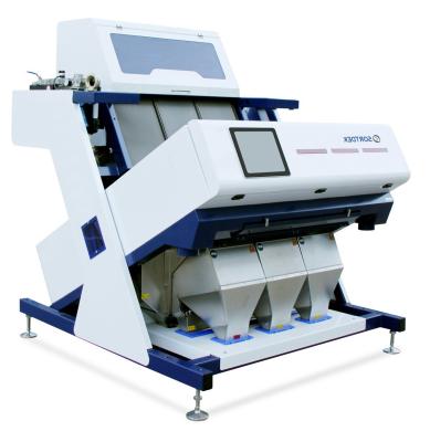 China CCD Rice Color Sorter Three Channels With Intelligence Operation Surface for sale