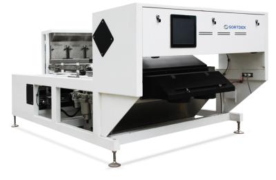 China 0.6T/H Double Layer Track CCD Garlic Color Sorter for sale