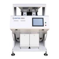 China 1.8KW 126 Ejectors CCD Color Sorter For Rice Bean Pulses Plastics for sale